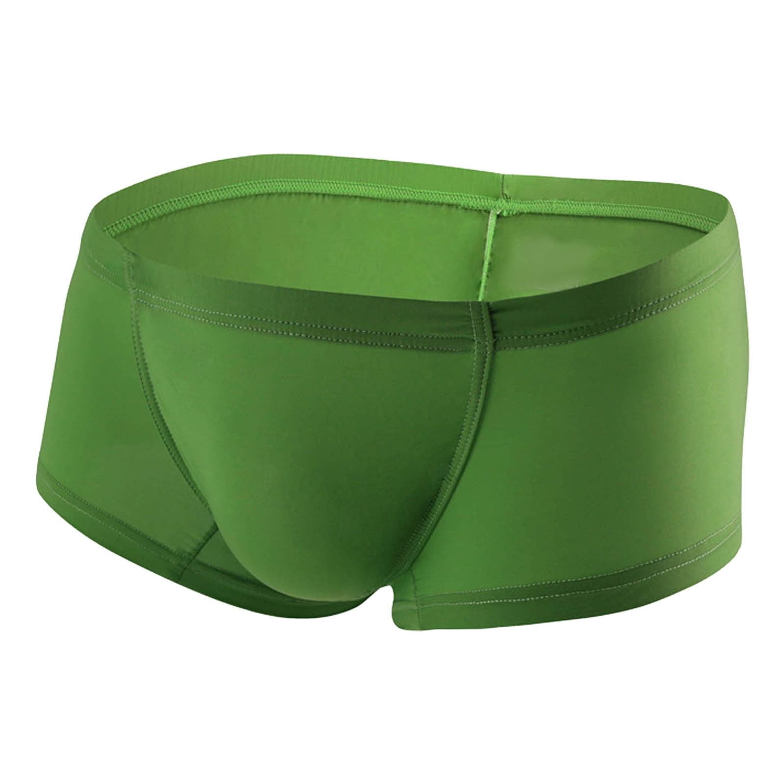 B91xZ Men's Panties Low Rise Trunks Short Leg Boxer Briefs,Green XL ...