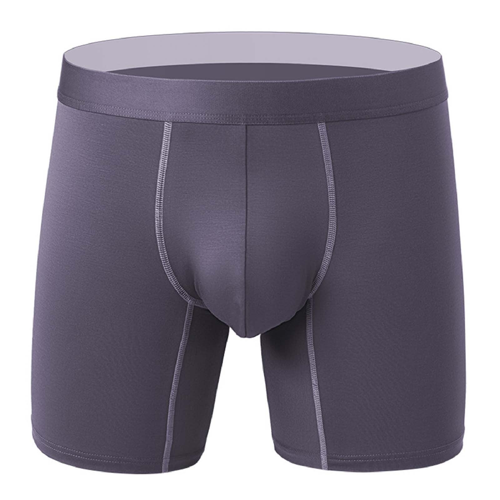 B91xZ Mens Boxer Briefs Breathable Ultra Soft cotton Boxer Briefs Men ...