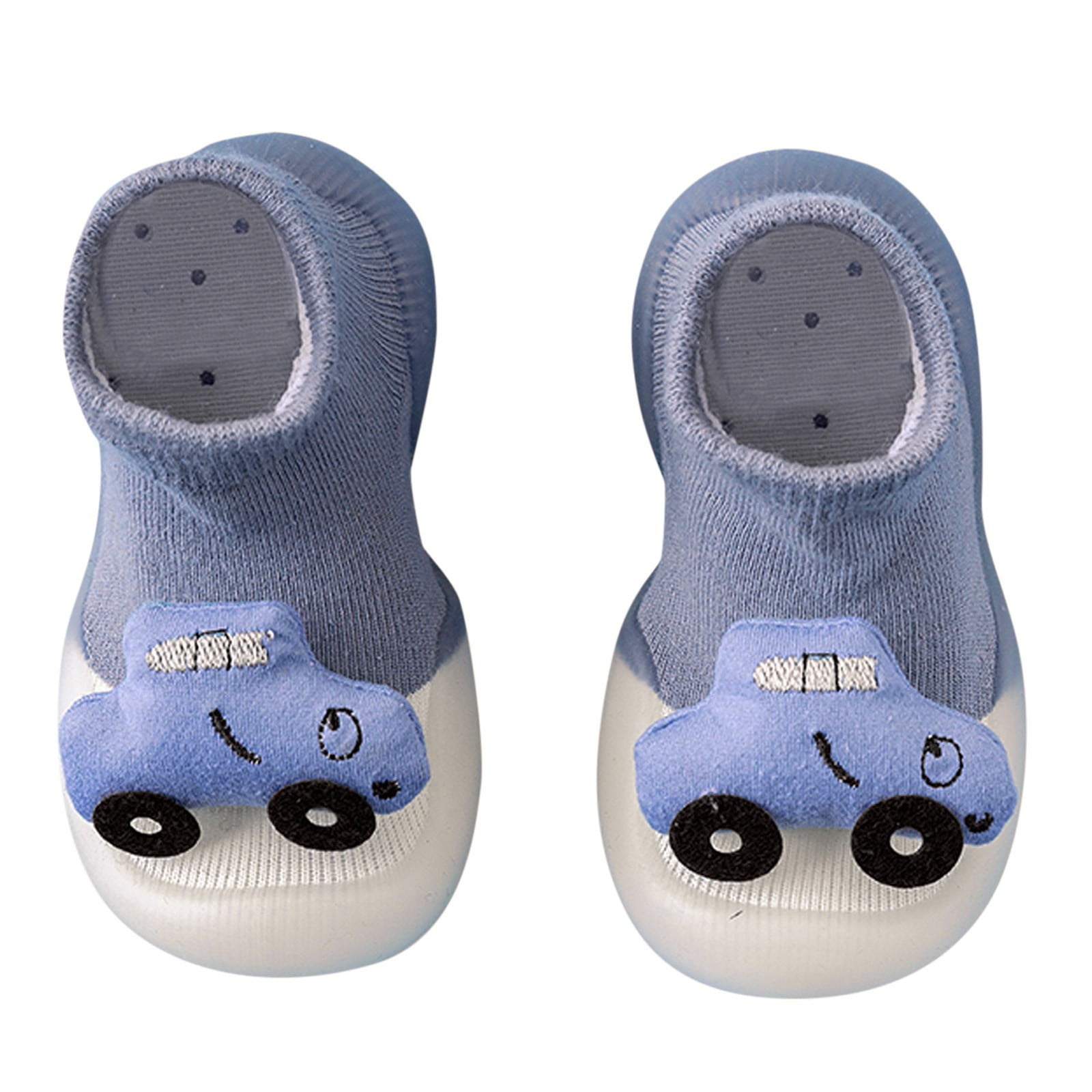 B91xZ Toddler Warm Shoes Stay On Slippers Socks Shoe Non Skid Gripper ...
