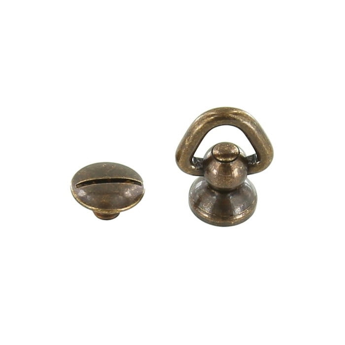 B9231 Antique Brass, Swivel Chain Connector w/ Screw, Solid Brass-LL ...