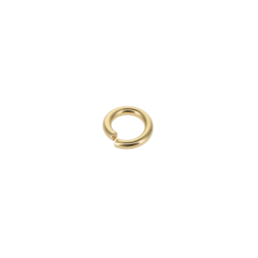 B93 Natural Brass, Jump Ring, Solid Brass-LL - Walmart.com