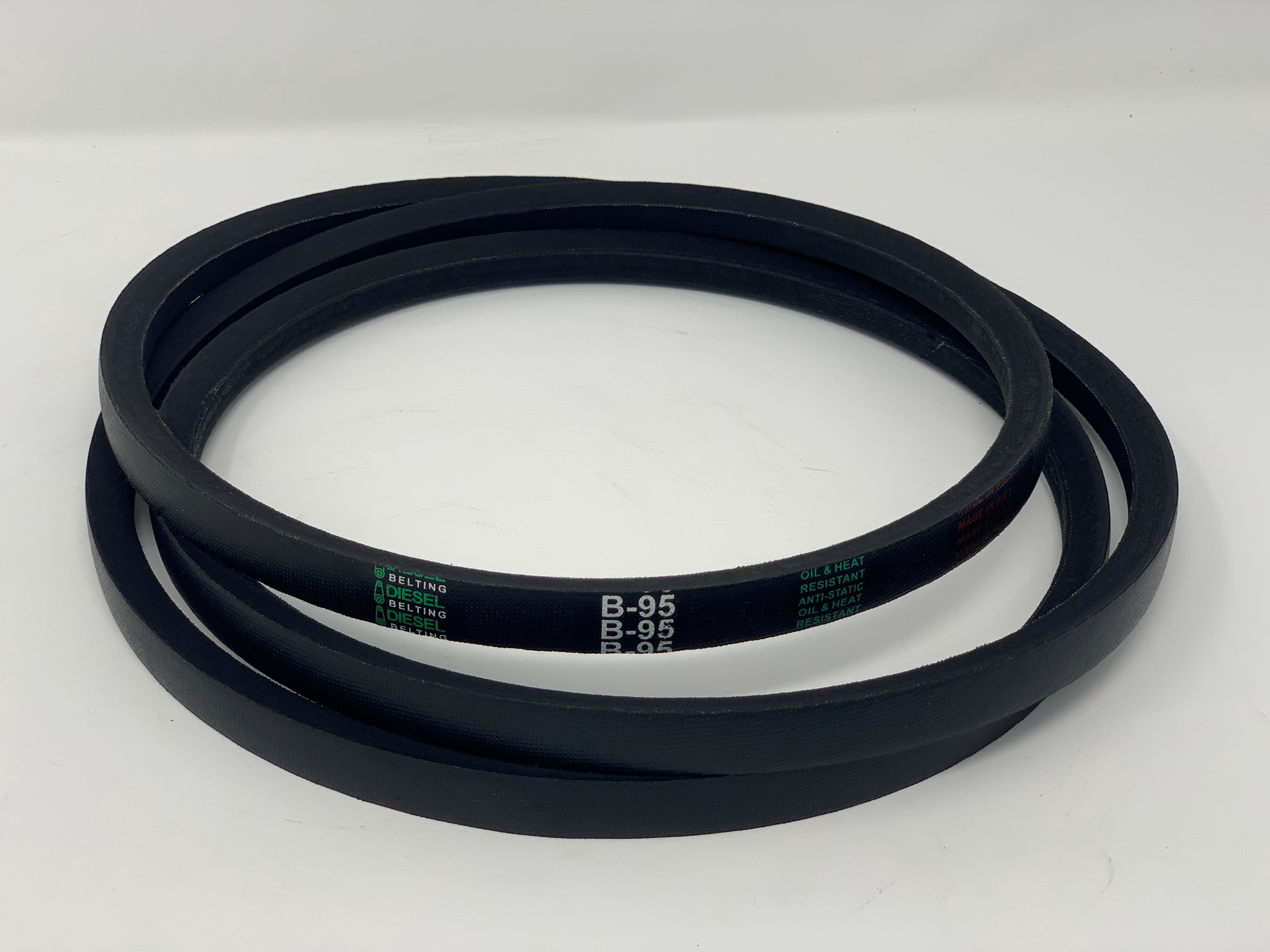 B95 Classic Wrapped V-Belt 21/32 x 98in Outside Circumference - Walmart.com