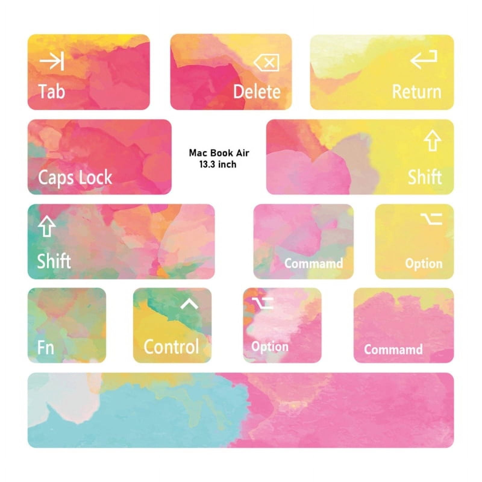 B95D Keyboard Skin Stickers Keyboard Tearable Button Film Cartoon ...