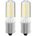 BA15S LED Bulbs 3W 350LM Warm White 3000K LED Replacement for 12V Turn ...