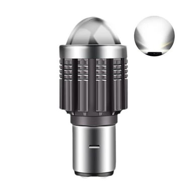 Ruiandsion P15D-25-3 LED Motorcycle Bulb Day Driving Light Warm White ...