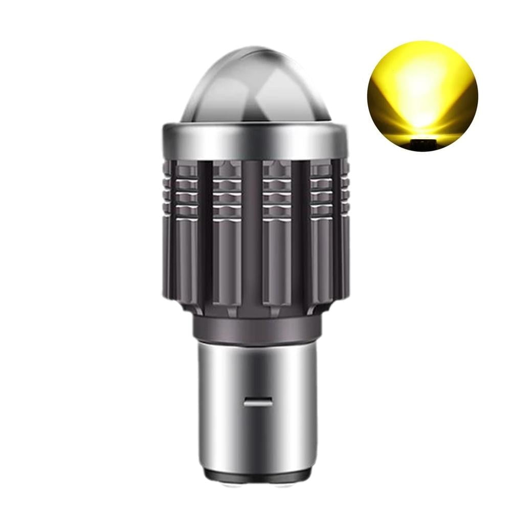 BA20D H6 S2 S1 LED Motorcycle Headlight Spot Light Bulb Hi/Lo Motorbik ...