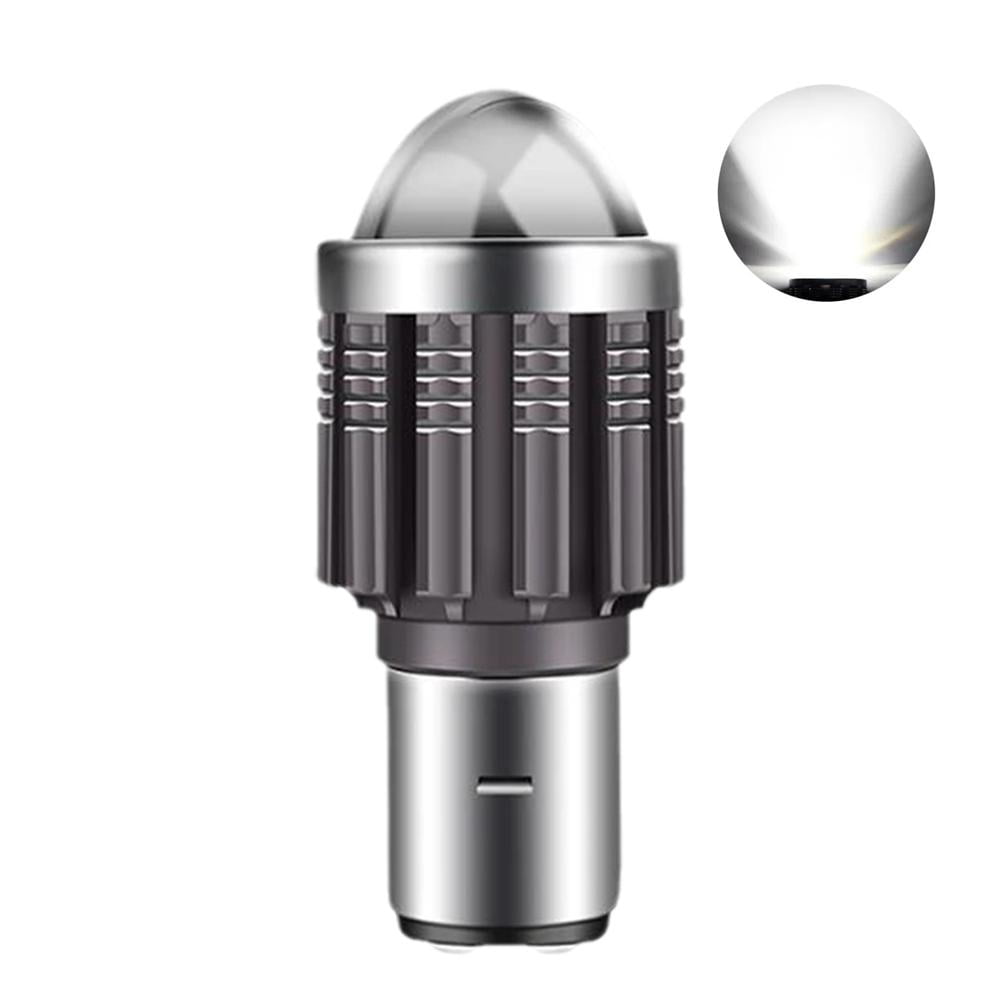 BA20D H6 S2 S1 LED Motorcycle Headlight Spot Light Bulb Hi/Lo Motorbik ...