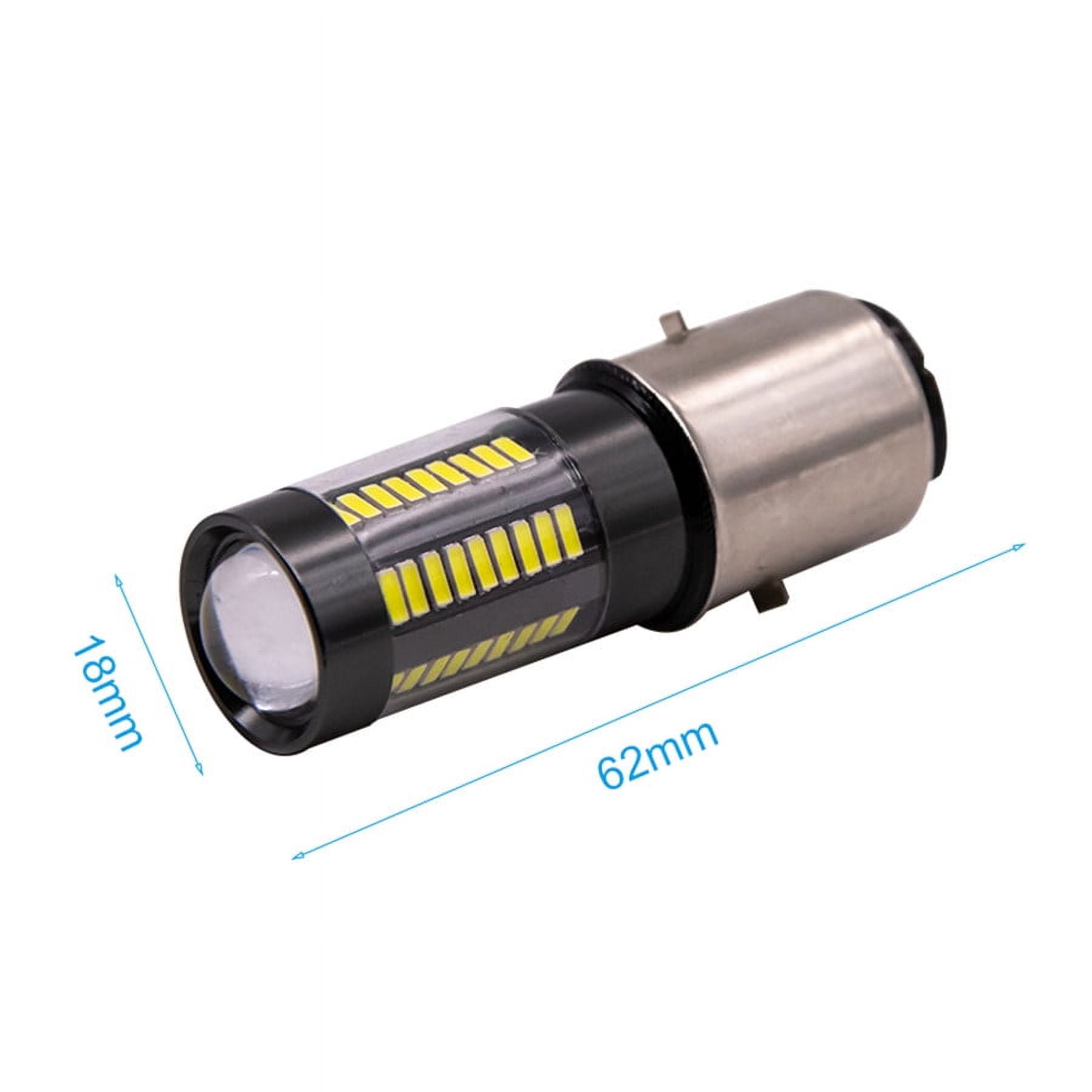 BA20D LED Hi/Lo Beam Headlight DRL Driving Light Bulb for CAR ...
