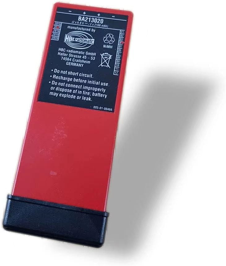 BA213020 2x6V 2100mAh battery For HBC Radiomatic BA213020 battery ...