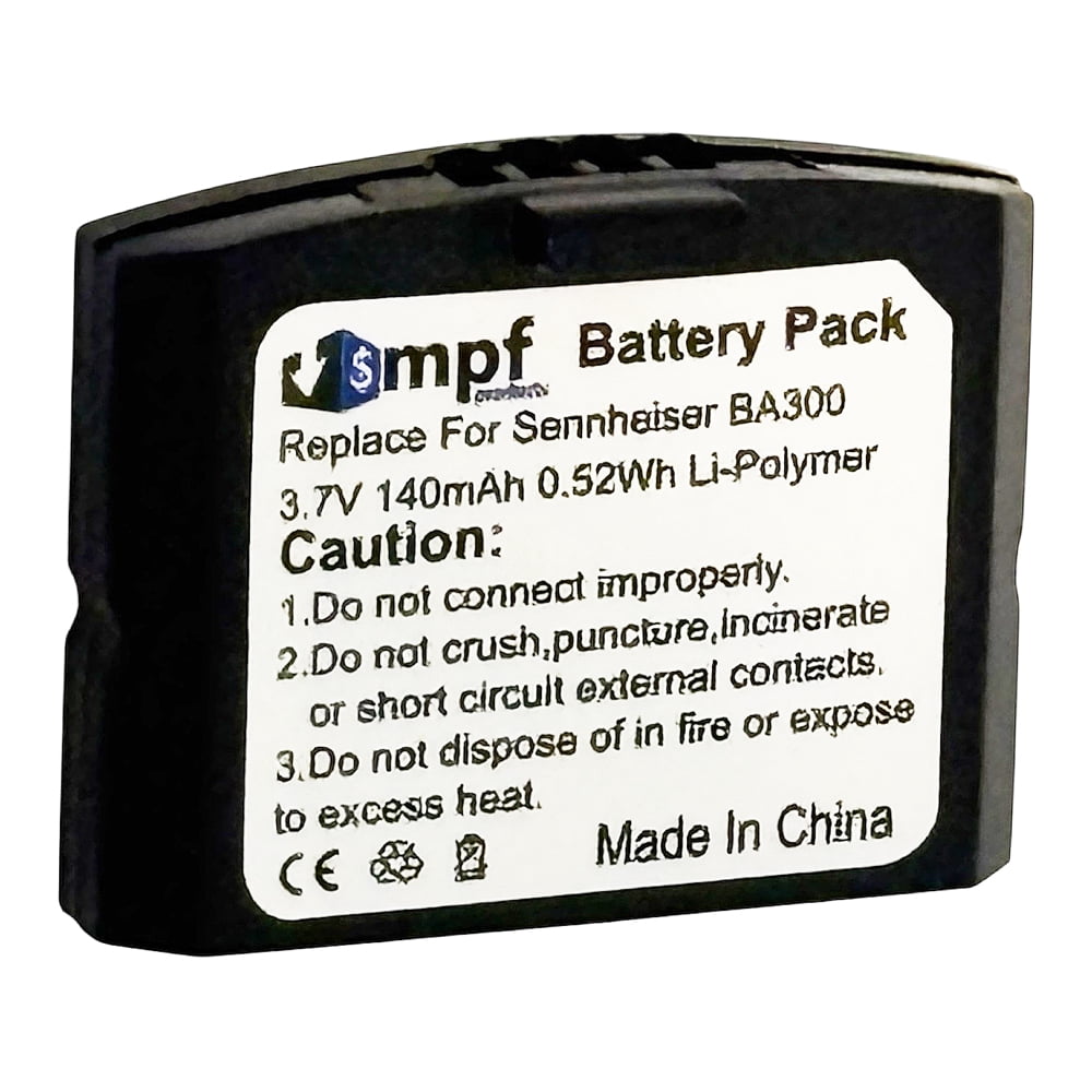 BA300 BA 300 Battery for Sennheiser IS410_ RI 410_ RI 830_ RI 830_S_ RI ...