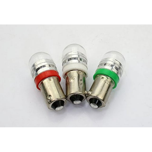 BA9S LED Bulb - 12 Volt DC - Super Bright 70 Lumen - T10, T5 Auto RV ...