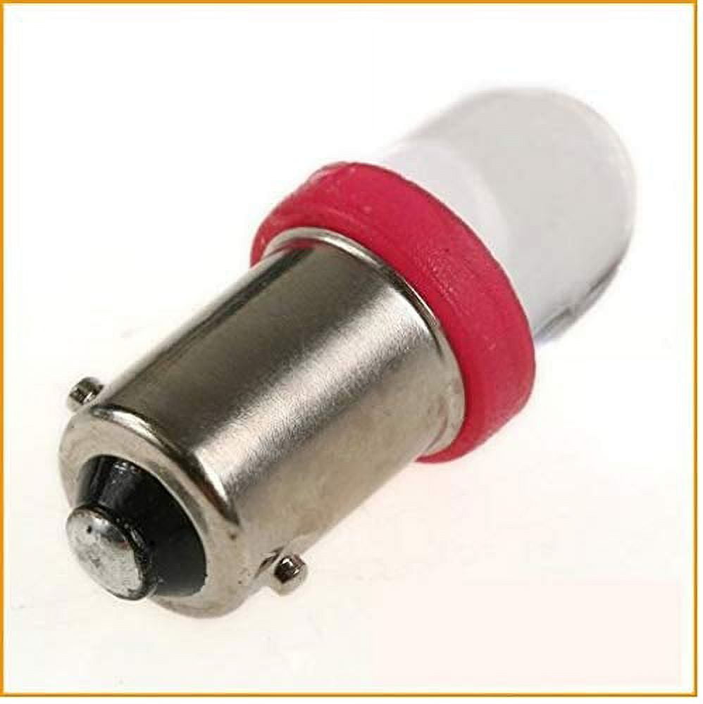 BA9S LED Bulb - 12V RED LED - T10, T5 Auto Map Dome Accessory LED Bulb ...