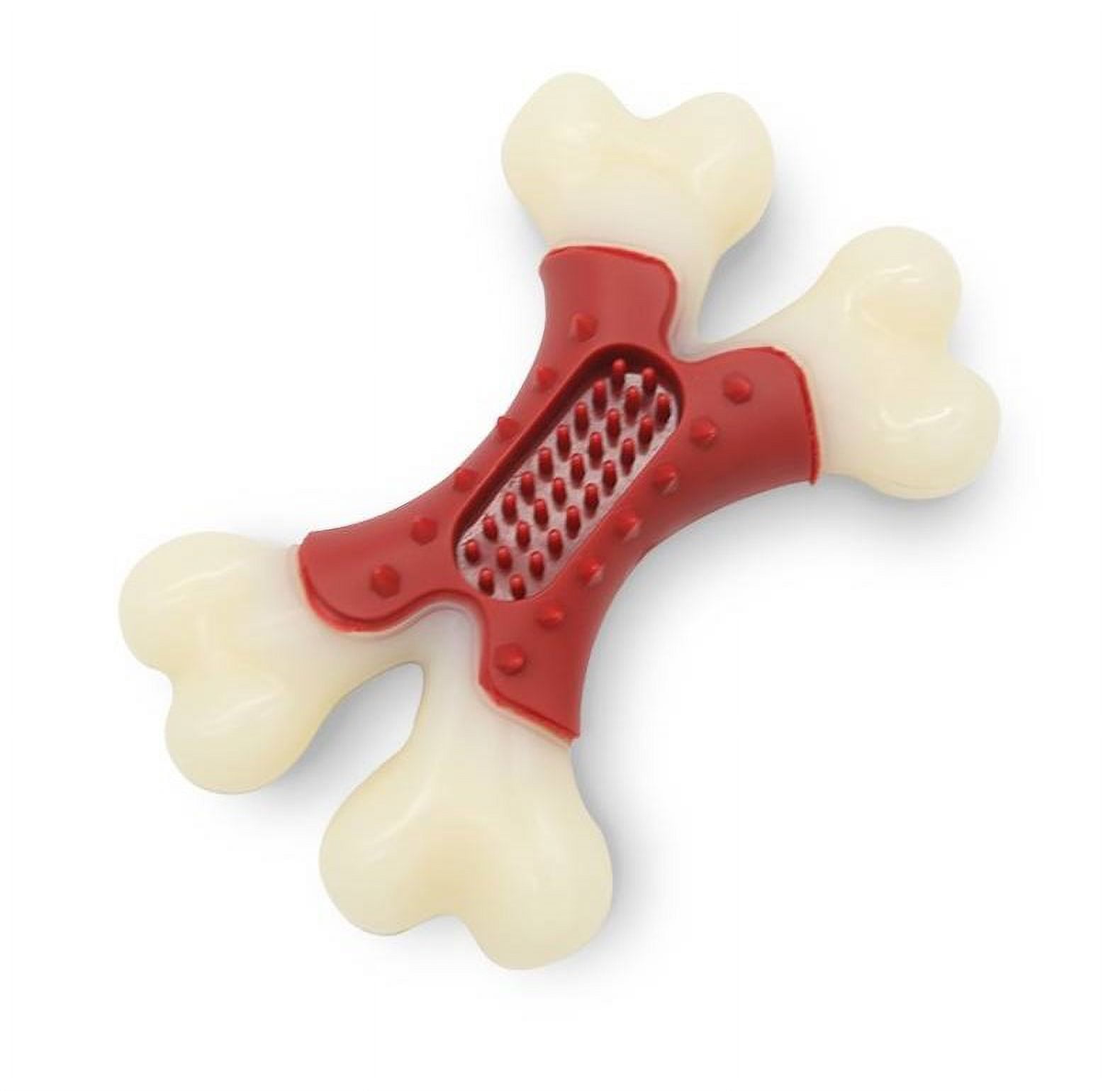 BAAL Dog Chew Toy for Aggressive Chewers Indestructible Dog Toys Bone,Beef Flavored,Made with ...