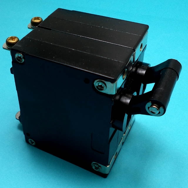 BAB2220314U - CIRCUIT BREAKER 20A 250VAC TOGGL CHMT 2P 34X15MM SCR BLK ...