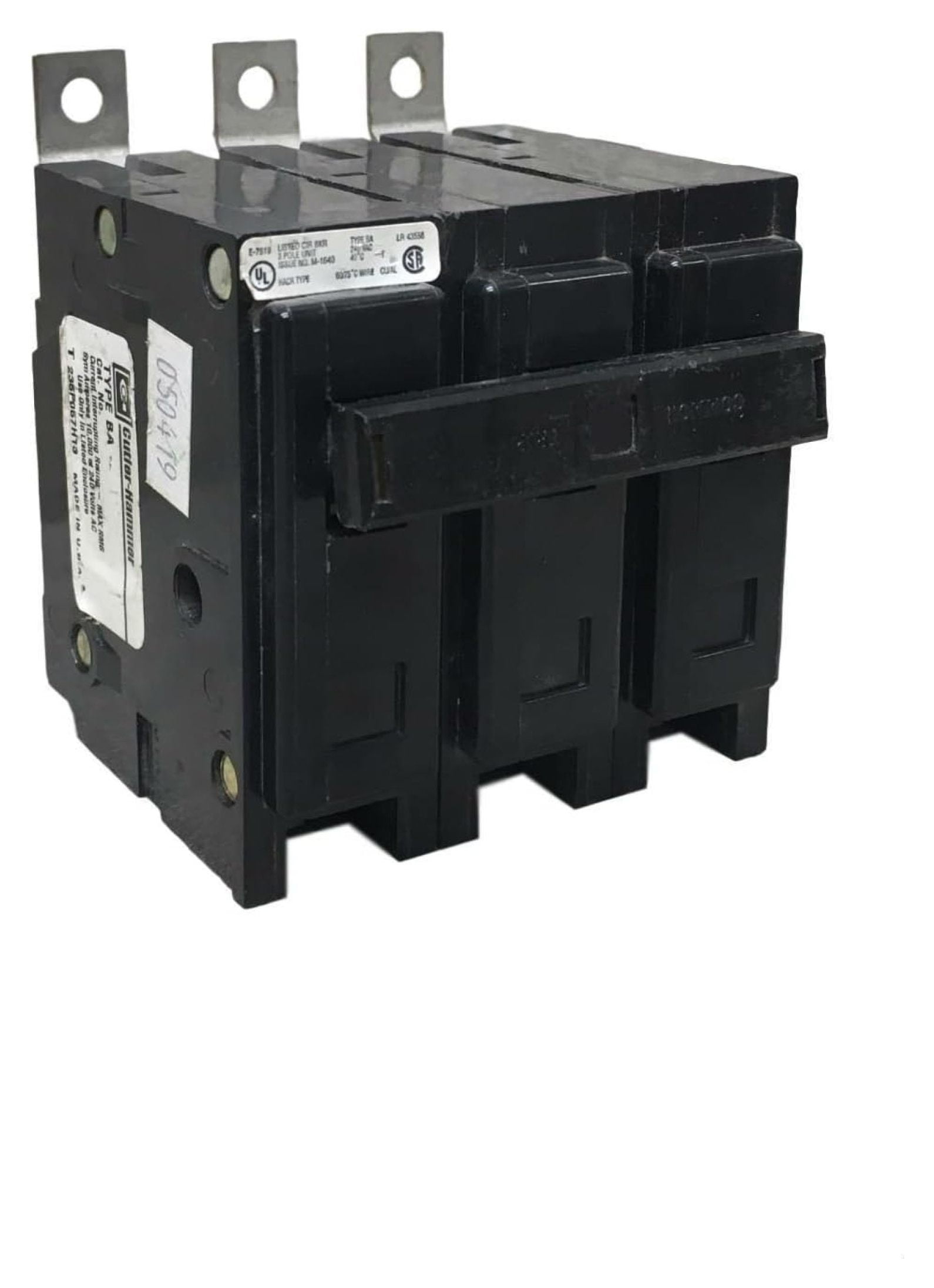 BAB3040H Bolt-On Mount Type BAB Industrial Miniature Circuit Breaker 3 ...