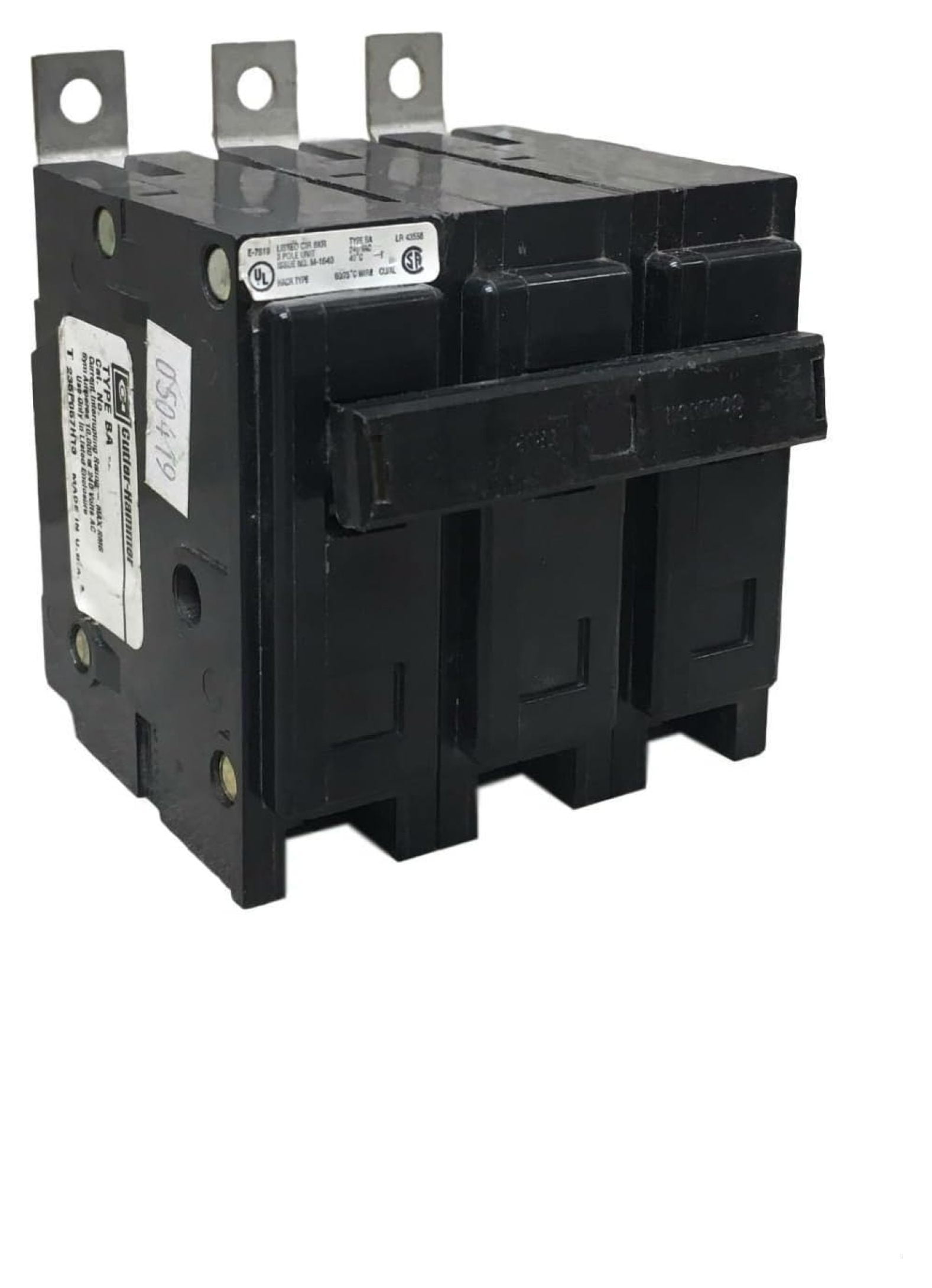 BAB3040H Bolt-On Mount Type BAB Industrial Miniature Circuit Breaker 3 ...