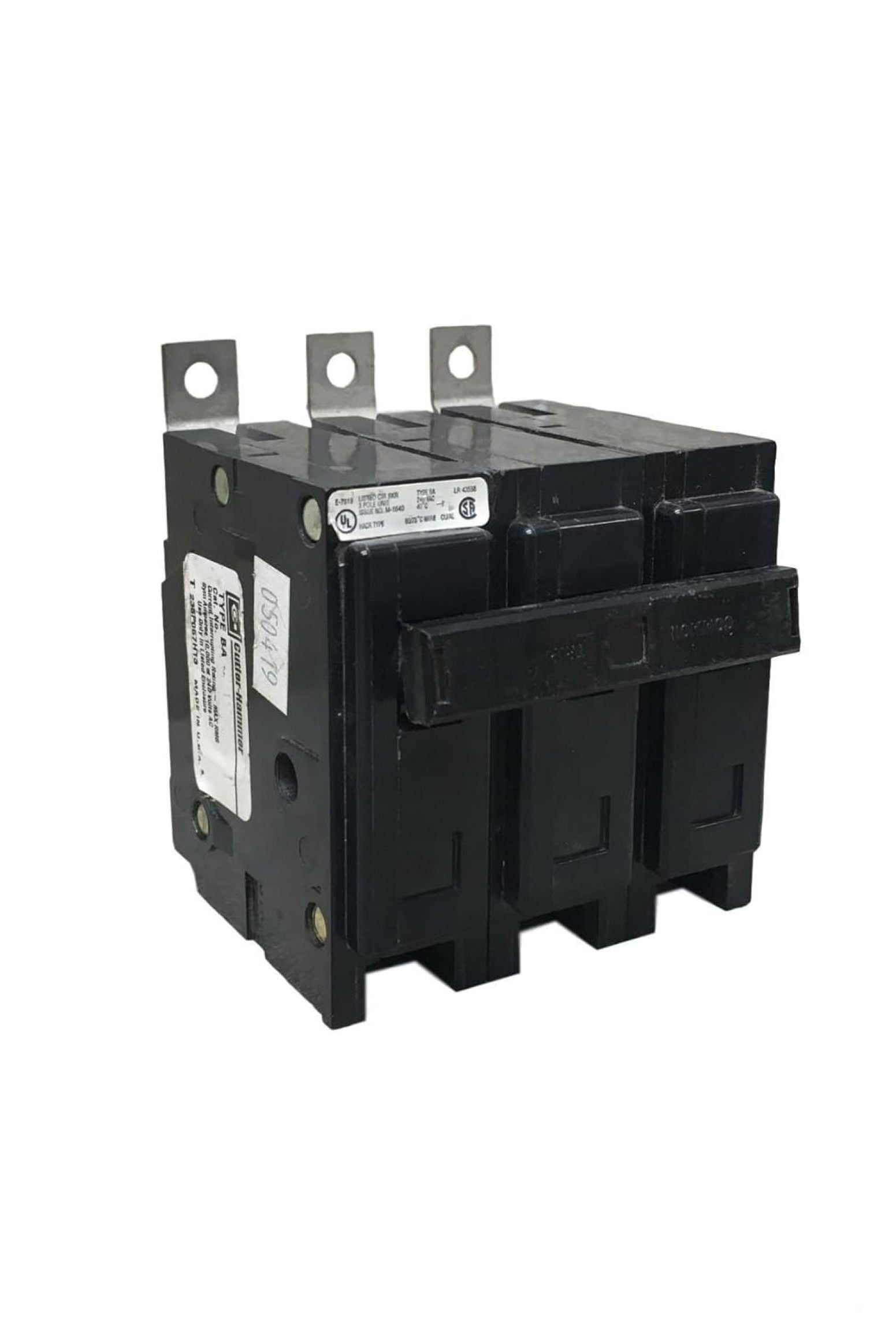 BAB3100H Bolt-On Mount Type BAB Industrial Miniature Circuit Breaker 3 ...