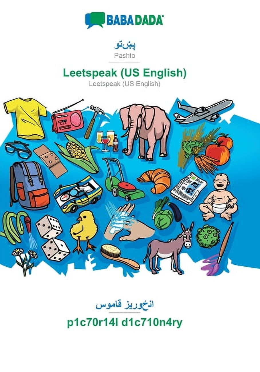 BABADADA, Pashto (in arabic script) - Leetspeak (US English), visual ...