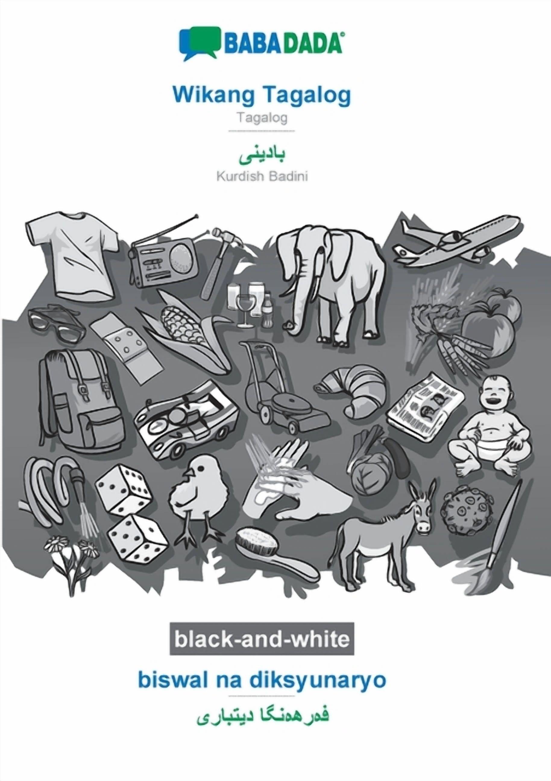 BABADADA black-and-white, Wikang Tagalog - Kurdish Badini (in arabic ...