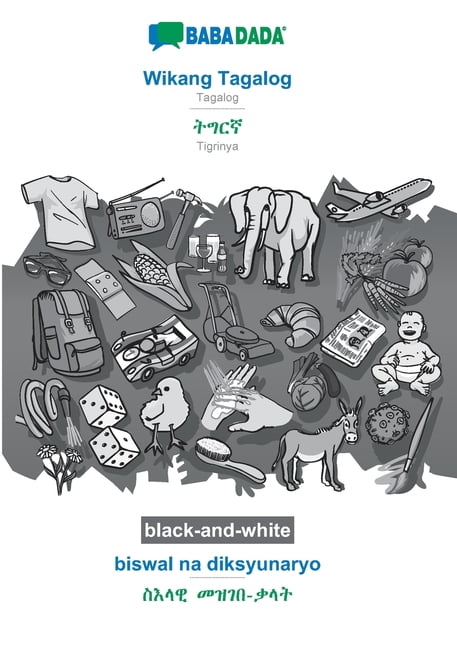 BABADADA black-and-white, Wikang Tagalog - Tigrinya (in ge'ez script ...