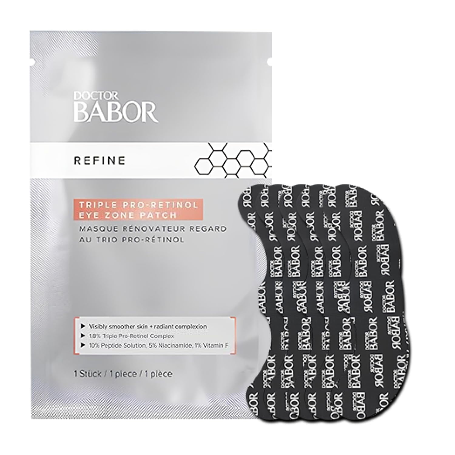 BABOR Doctor Retinol Eye Patches, Anti-Aging BSL1 Eye Patches Against ...