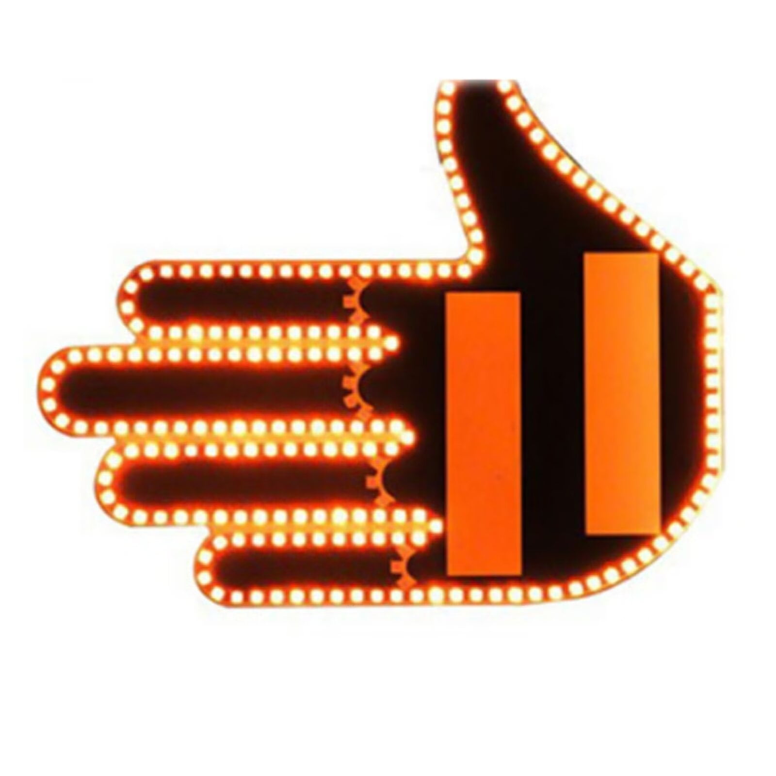 BABSMULY Road Partner Gesture LED Signal Light, Fun Car Finger Signal ...