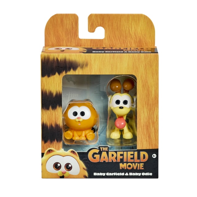 Animagic Garfield Figurine 2-Pack Baby Garfield & Baby Odie - Walmart.com