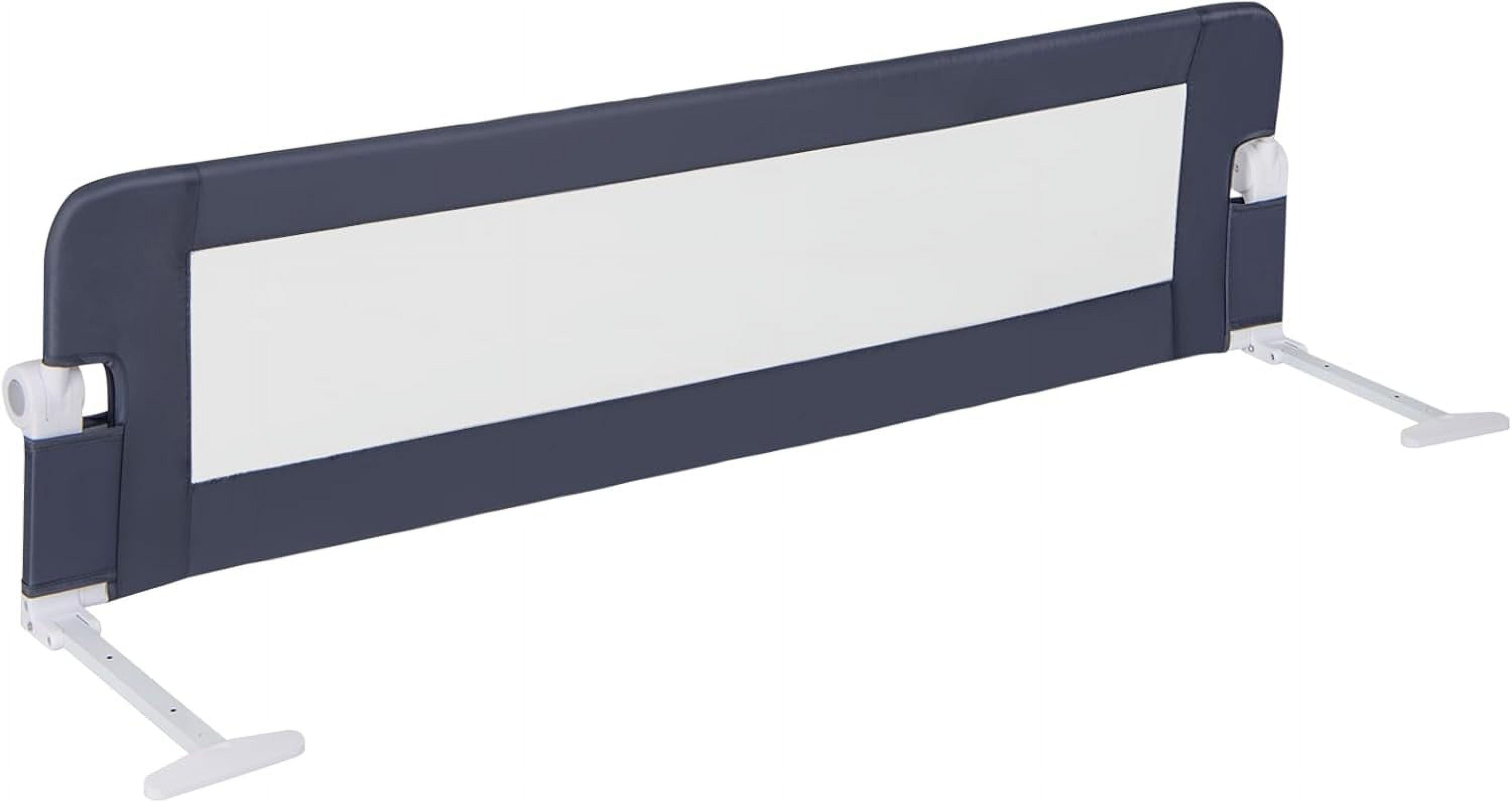 BABY JOY Bed Rails for Toddlers, Extra Long, Swing Down Safety Bed ...