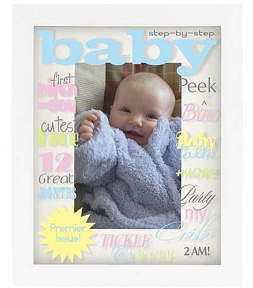 BABY Magazine Cover style keepsake frame - 4x6 - Walmart.com