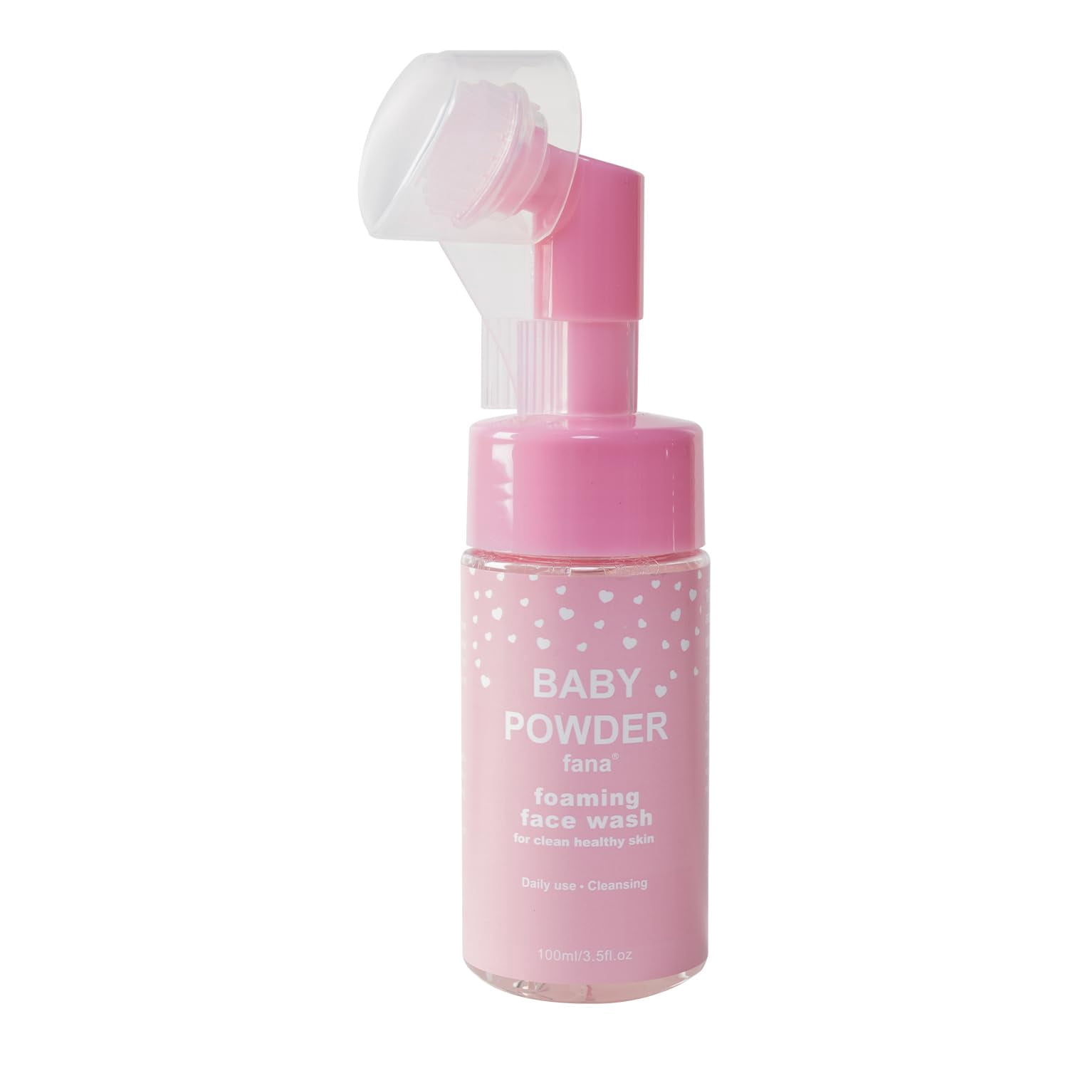 BABY POWDER Face Foam Cleanser With Massager 3.5oz/100ml (Heart ...