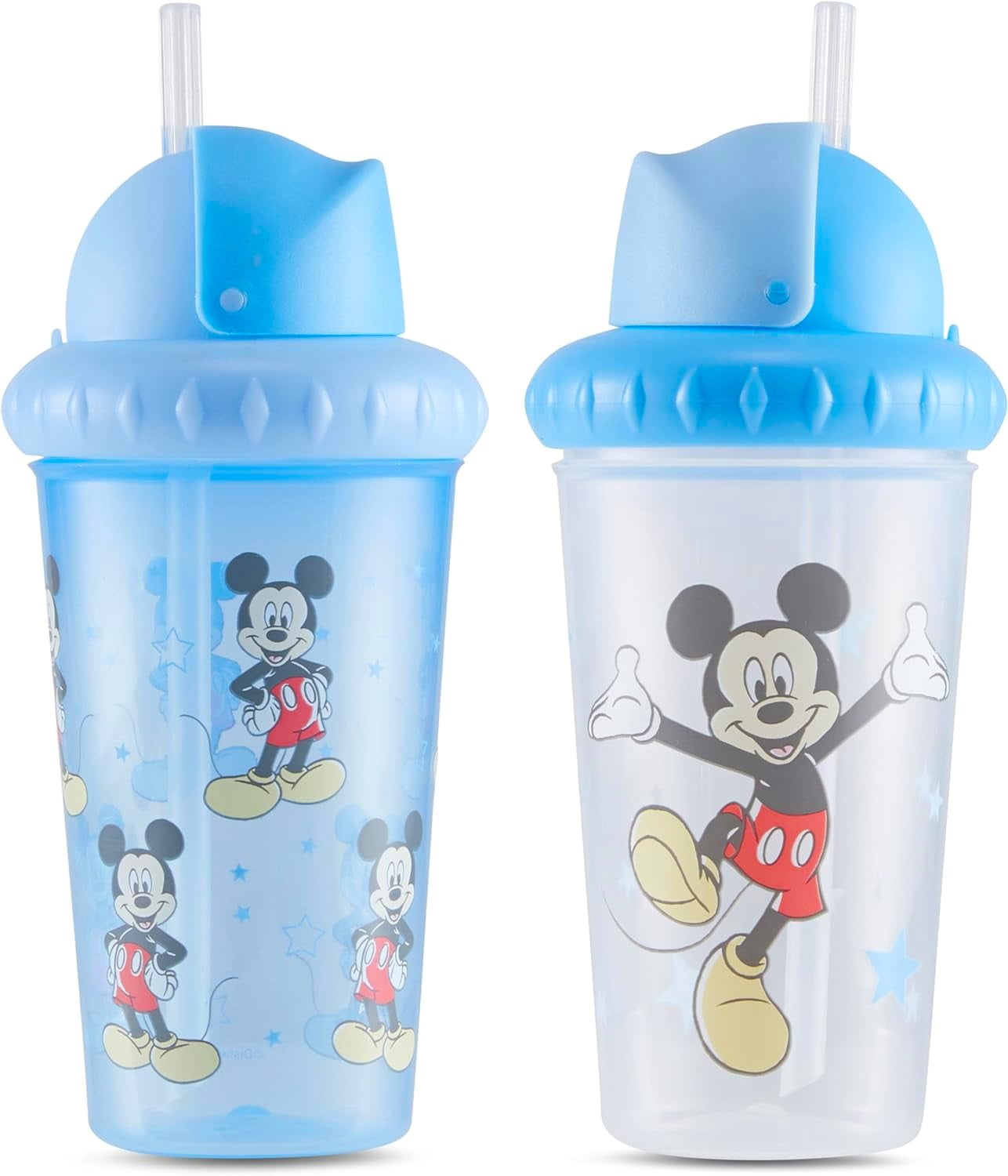 BABY STRAW CUPS 2 PACK - BOYS 243 - STAR- DISNEY MICKEY MOUSE - SIPPERS ...