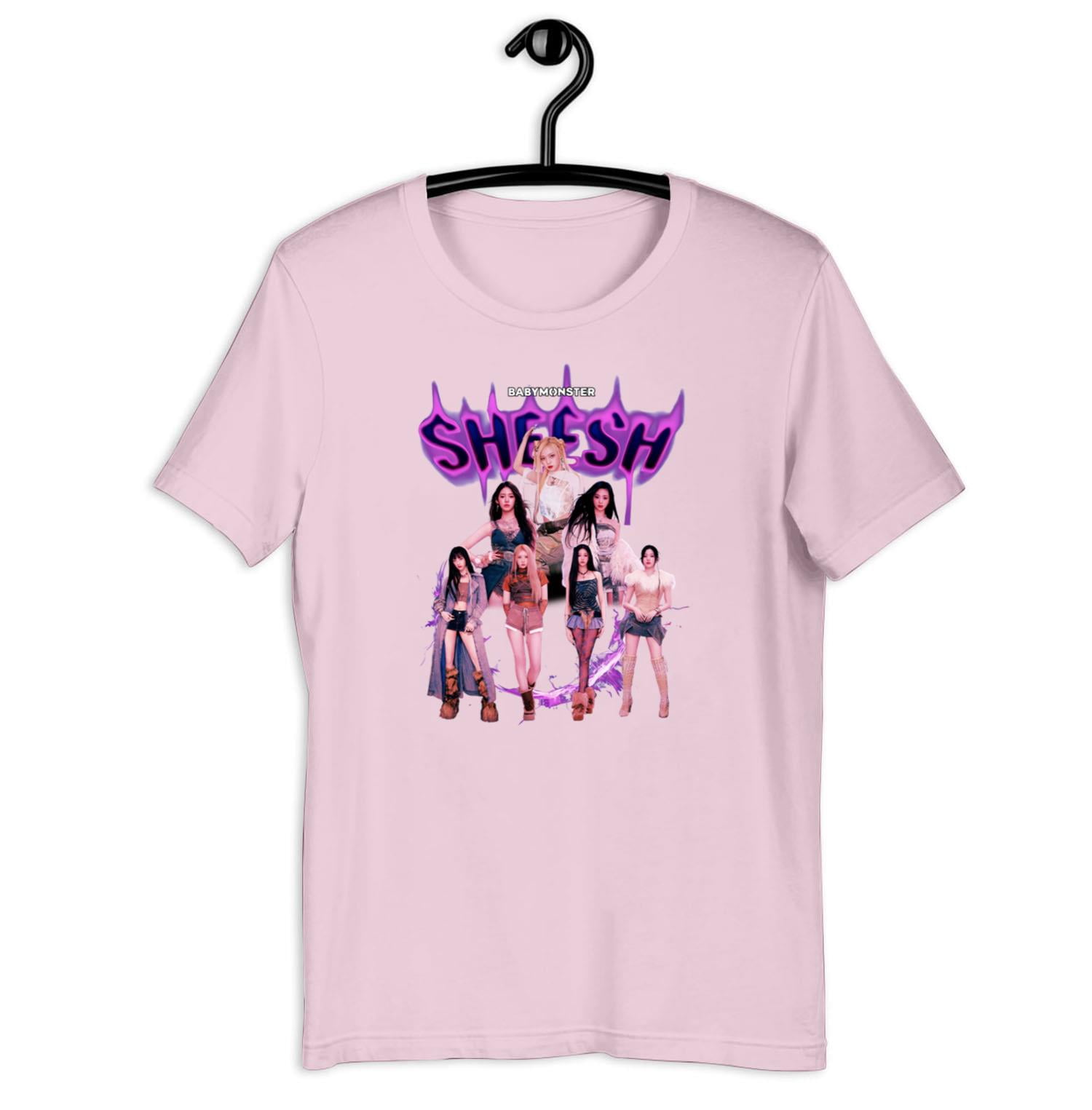 BABYMONSTER Kpop Shirt, SHEESH Shirt, BabyMonster Merch-TH29377 ...