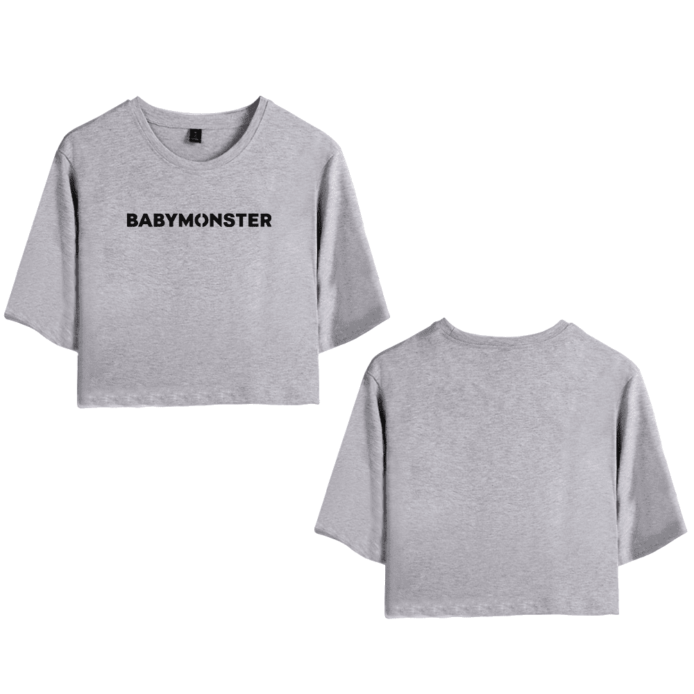 BABYMONSTER Merch Crop Top T-shirt T Shirt Women Girls Short Sleeve ...