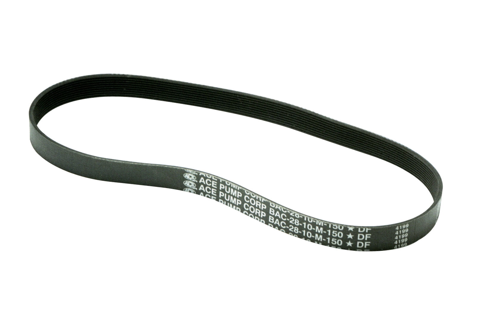 Ace Pumps Belt, Poly-V, 10 groove (for PTOC-150-1000) - BAC-28-10M-150 ...