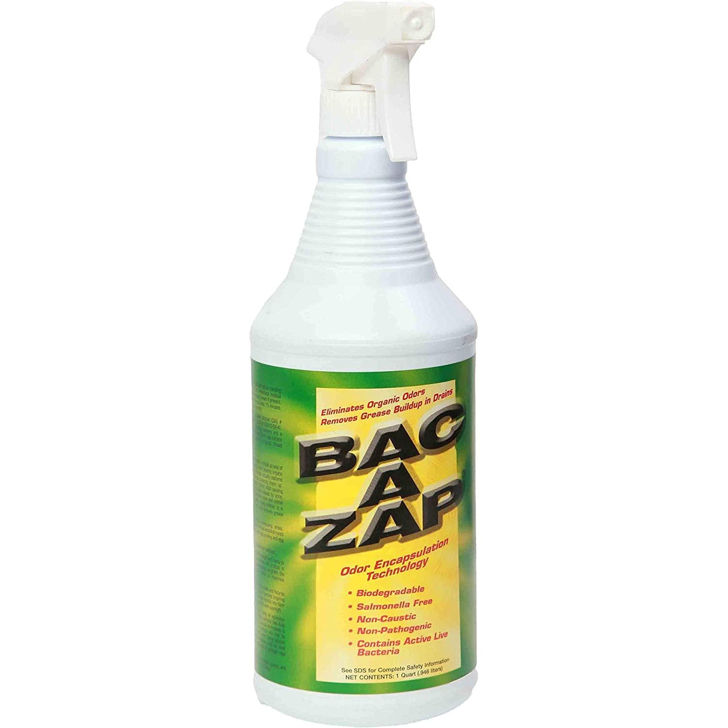 BAC-A-ZAP Odor (1 quartz) - Walmart.com