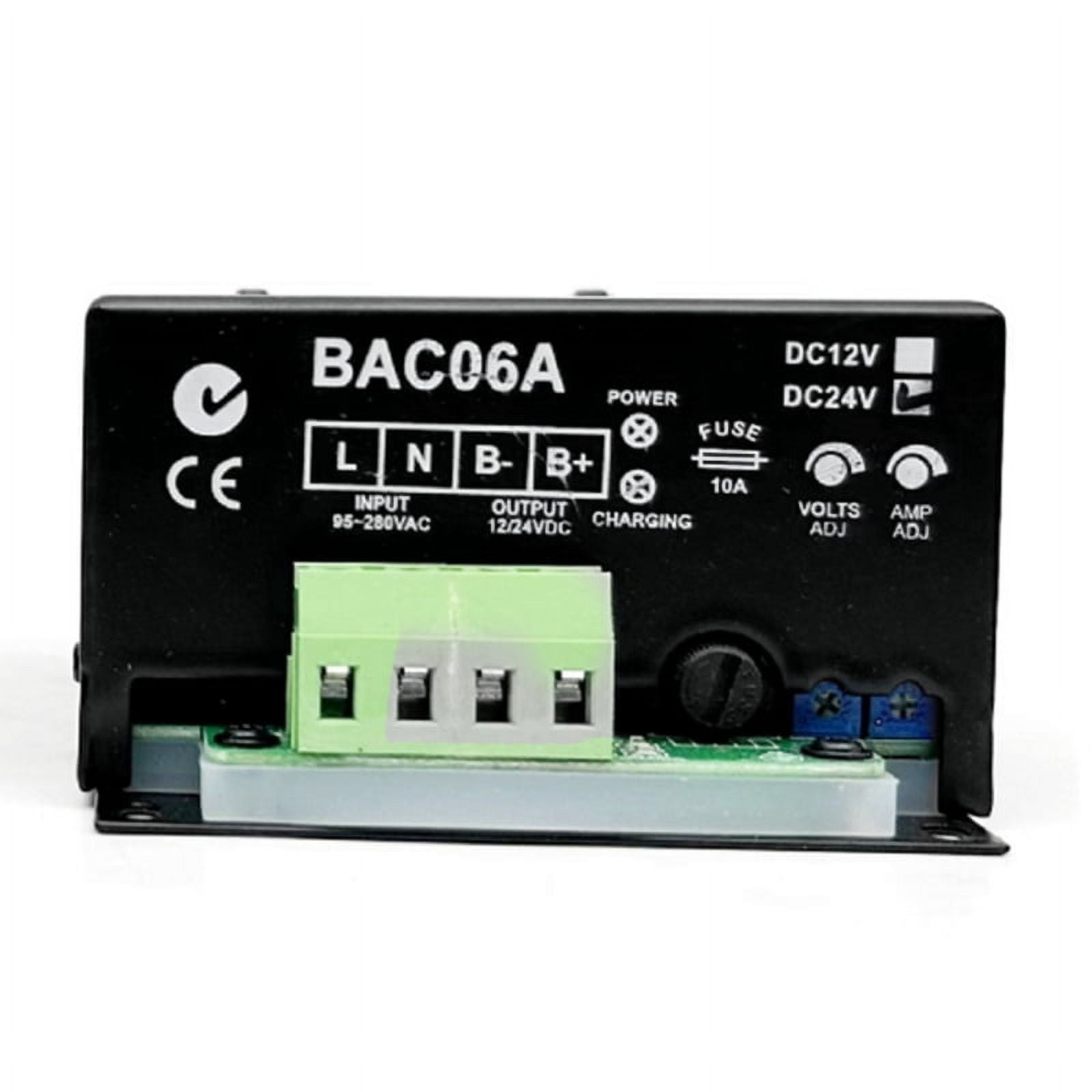 BAC06A 24V Smart Battery Charger Battery Float Charger Battery Charger ...