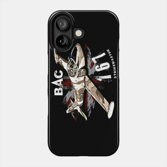 BAC167 Strikemaster Fighter Jet Case for iPhone 11,12,13,14,15,16,17 ...