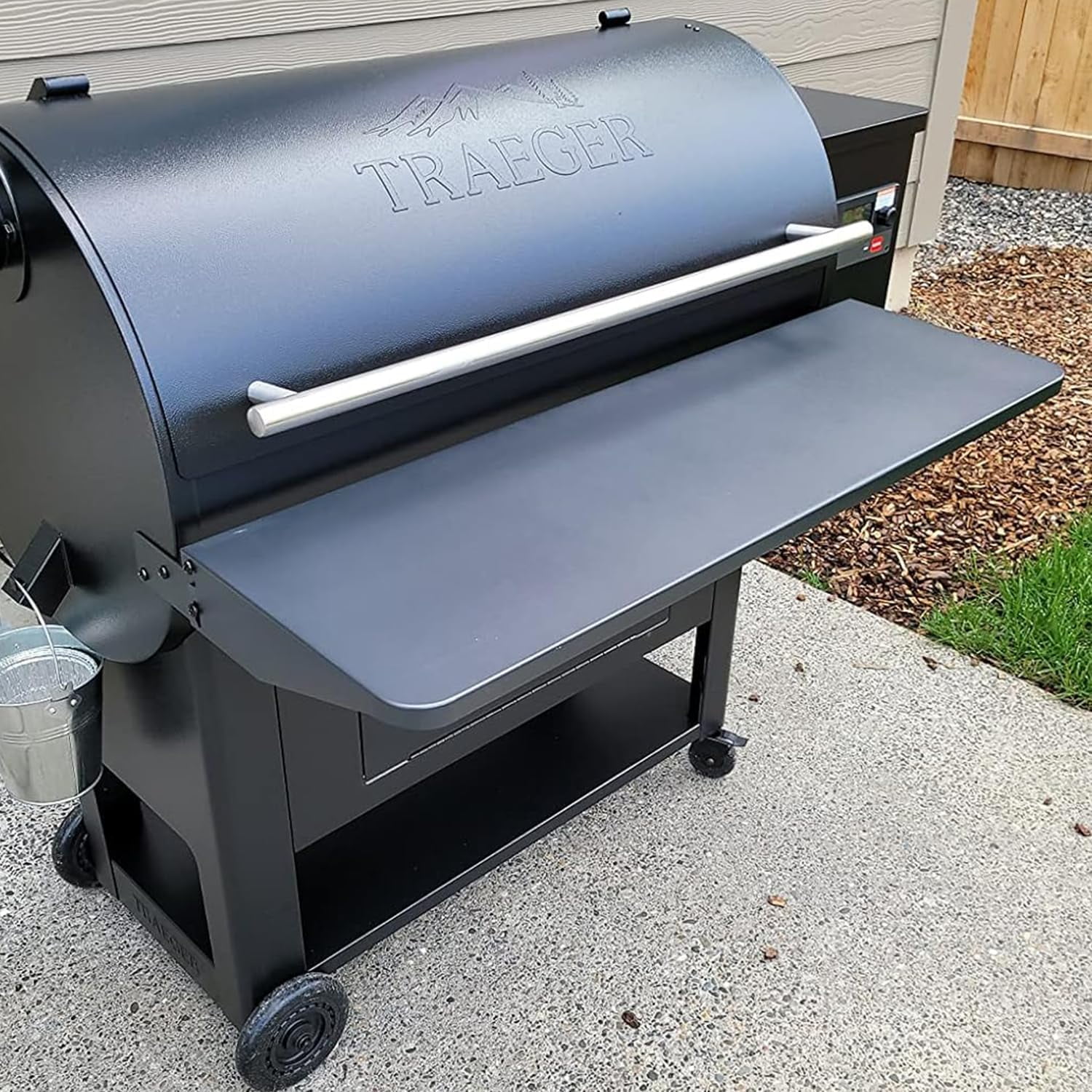 BAC363 Folding Front Shelf for Pro 34/ 885/Texas Elite 34 Pellet Grills ...