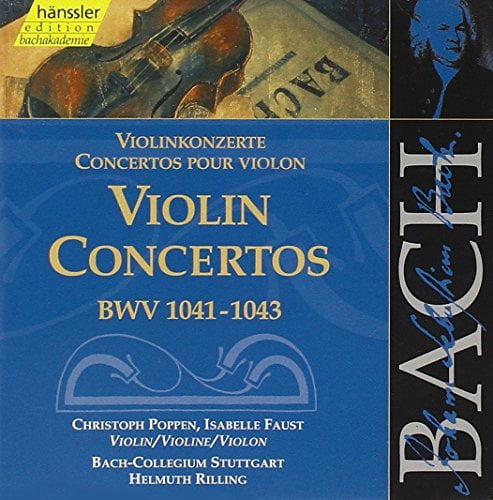 BACH: VIOLIN CONCERTOS, BWV 1041-1043 - Walmart.com