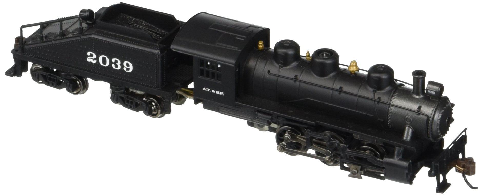 N USRA 0-6-0 Switcher Steam Locomotive & Tender ATSF #2039 - Walmart.com