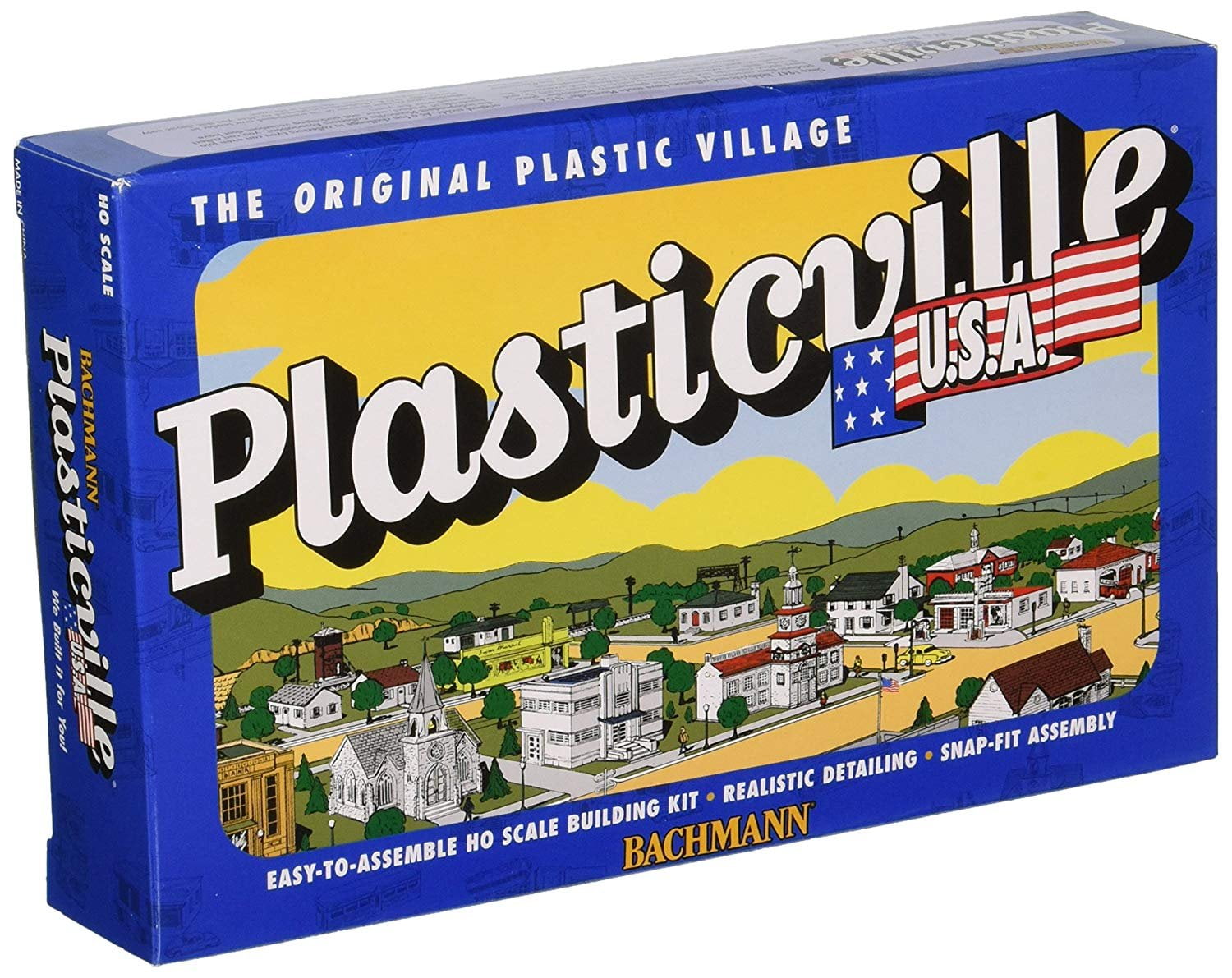 Bachmann - Plasticville Classic Kit - Post Office - HO - Walmart.com