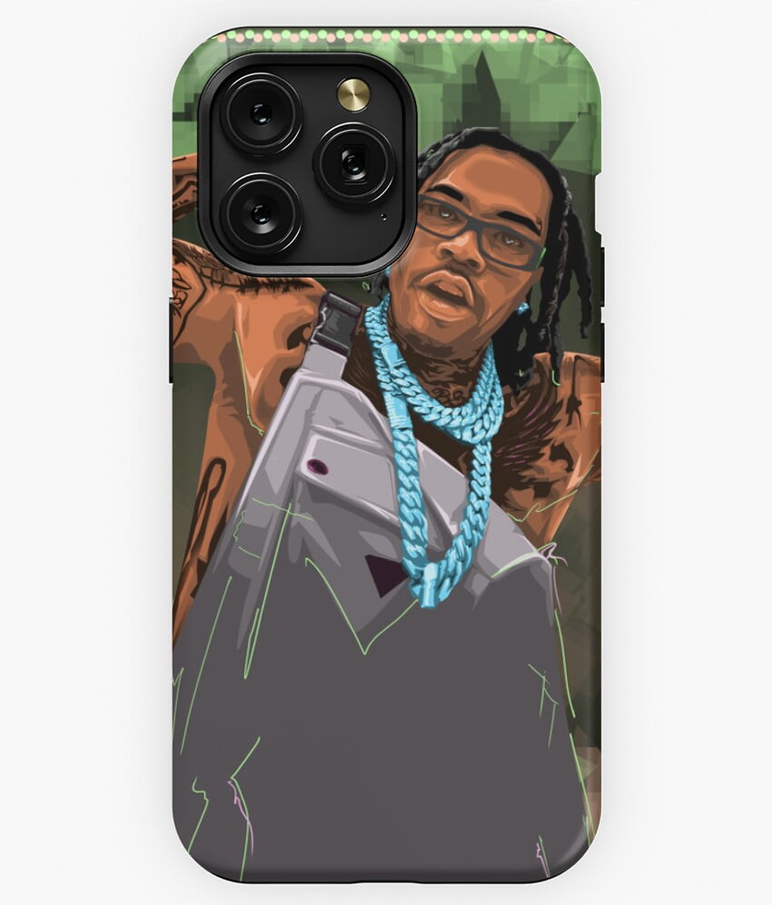 BACK AT IT GUNNA Rapper Art M2301 Phone Case for iPhone 17 16 15 14 13 ...