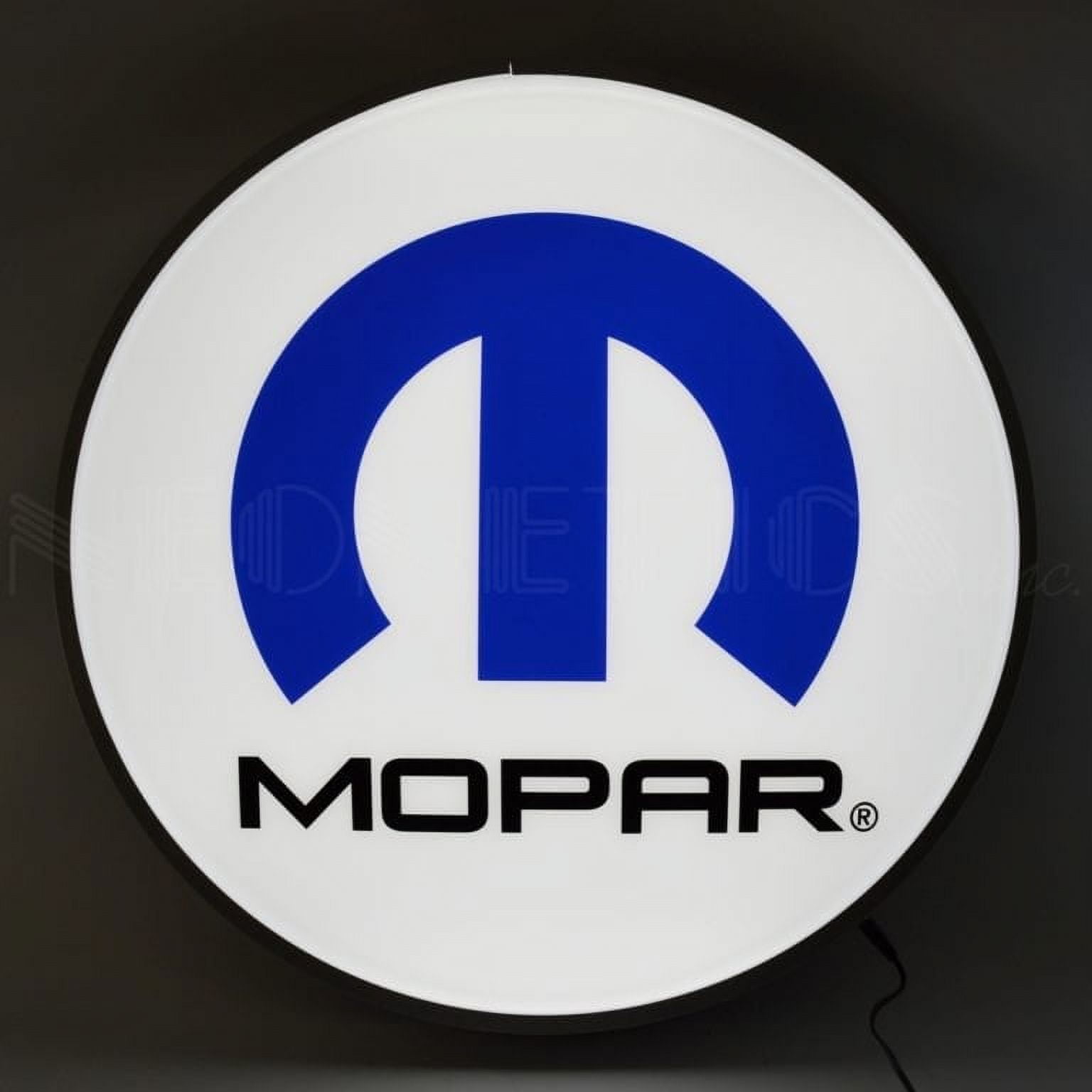 BACKLIT LED LIGHTED SIGN MOPAR OMEGA M – 7MOPAR - Walmart.com