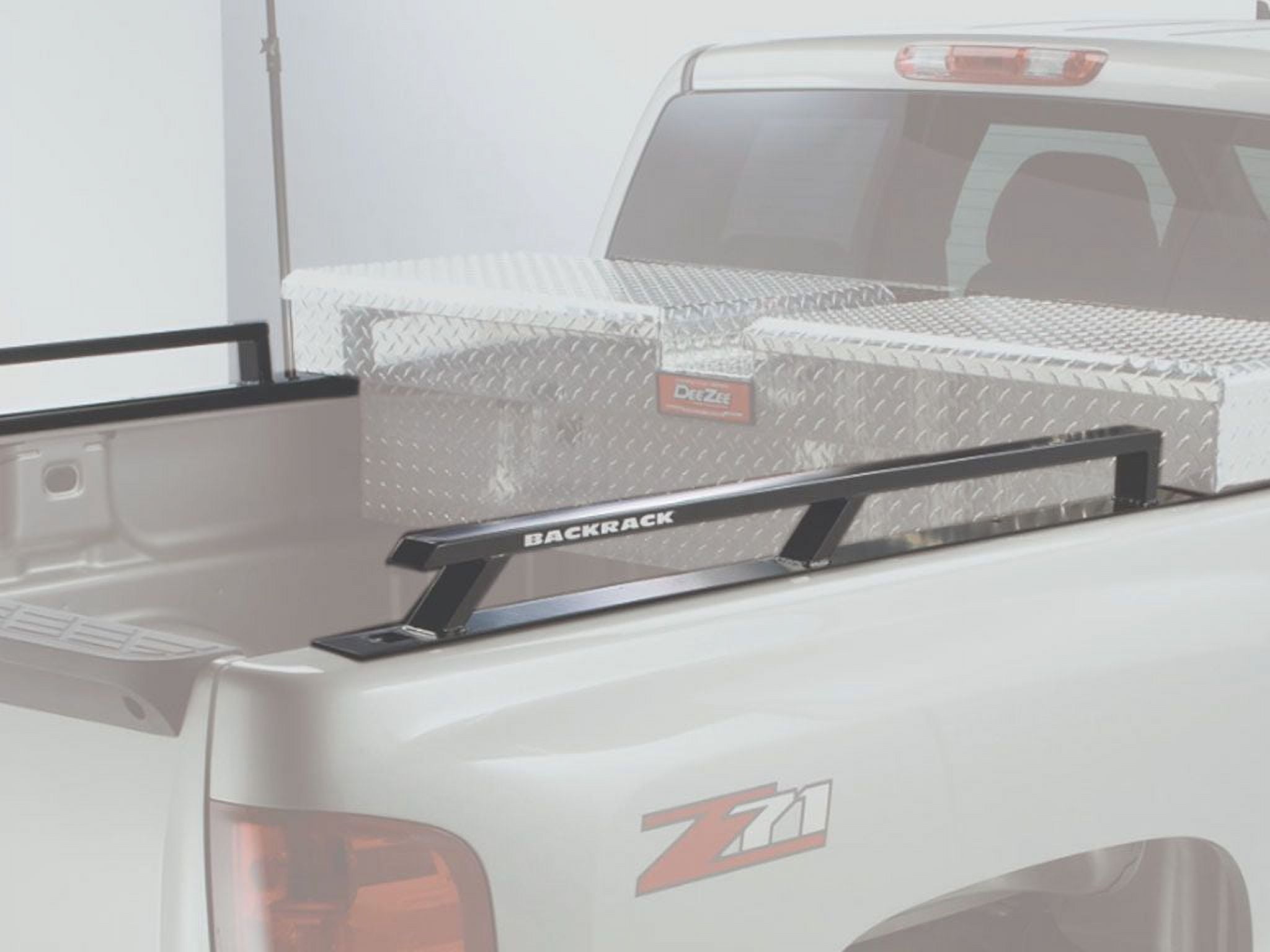 BACKRACK by RealTruck Side Rails to use w/ 21" Toolbox | Black, No ...