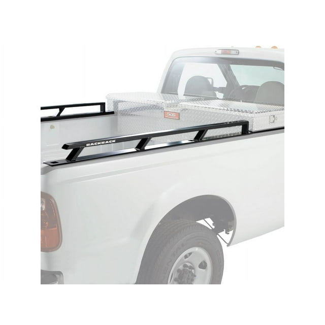 BACKRACK by RealTruck Side Rails to use w/ 21" Toolbox | Black, No ...