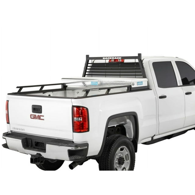BACKRACK by RealTruck Side Rails to use w/ 21" Toolbox | Black, No ...