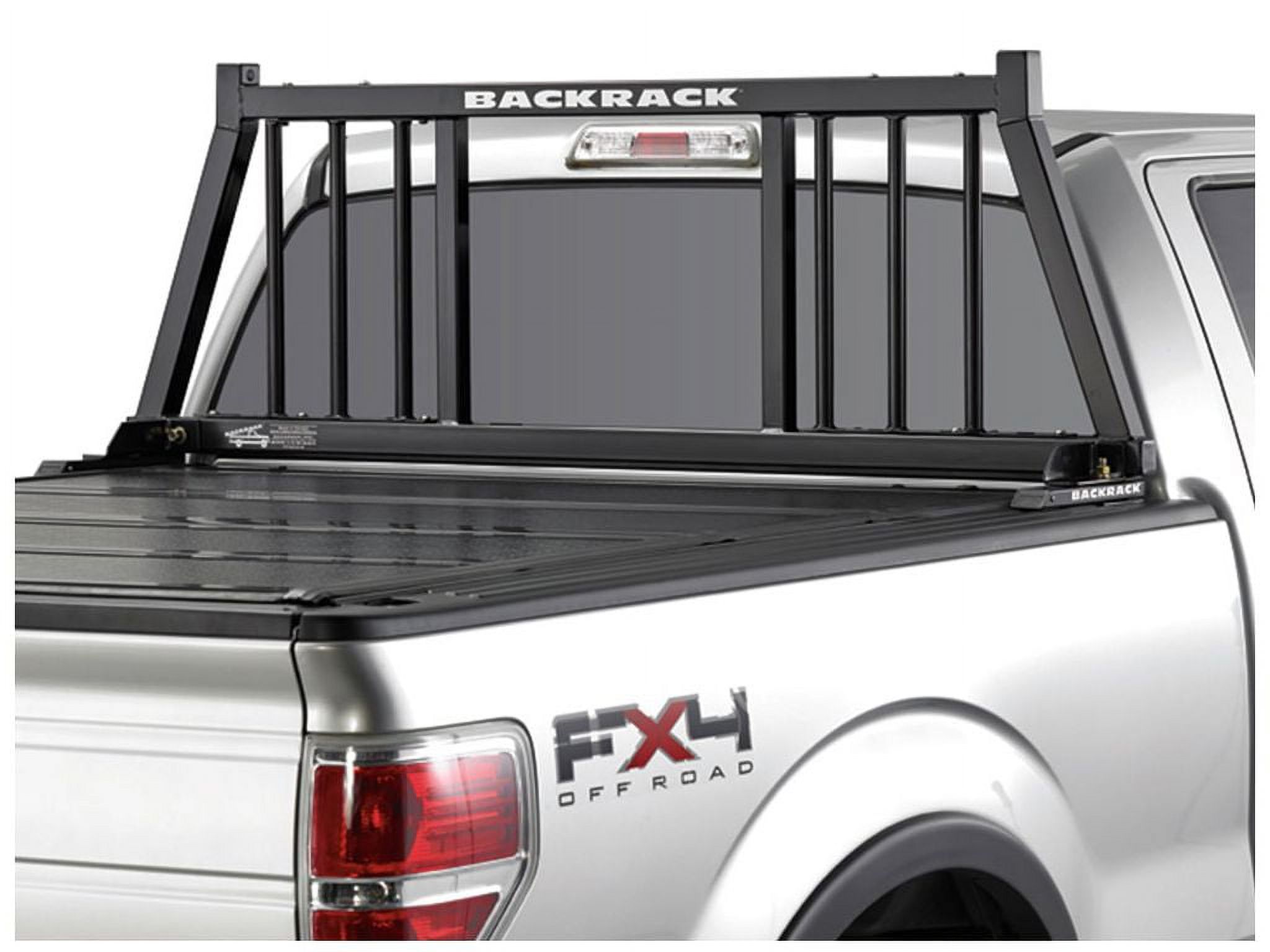 BACKRACK by RealTruck Three Round Rack Frame Only Black No Drill ...