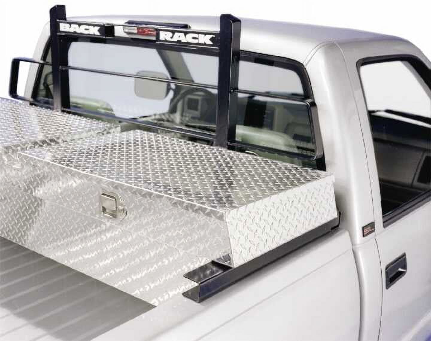 BACKRACK by RealTruck 21" Toolbox Bracket | Black, No Drill | 91011 ...