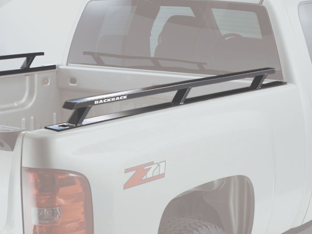 BACKRACK by RealTruck Side Rails to use w/ Standard Bed | Black, No ...