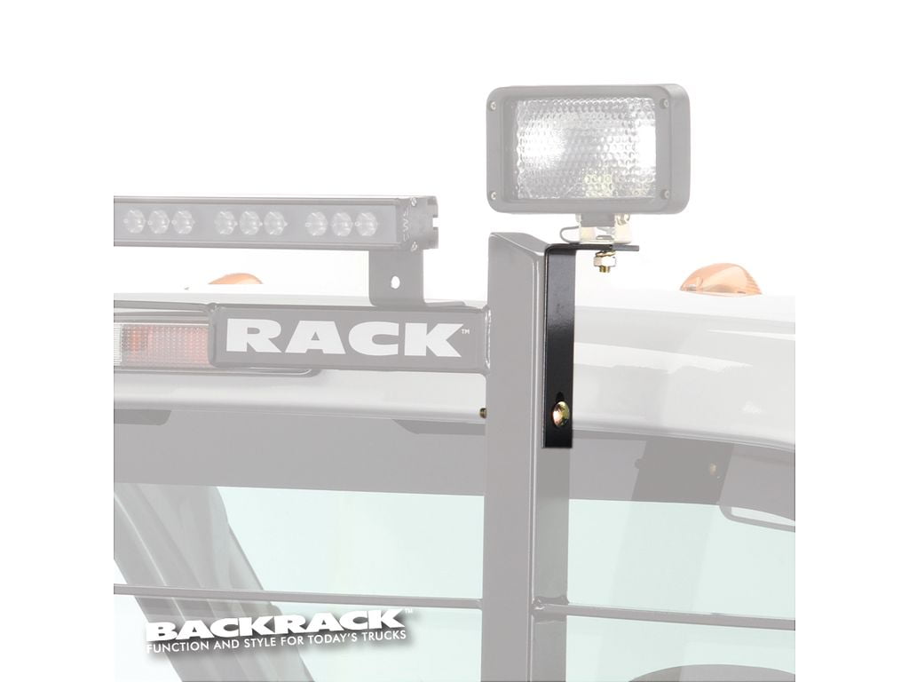 BACKRACK by RealTruck Sport Light Brackets | Black, Pair | 91005 ...